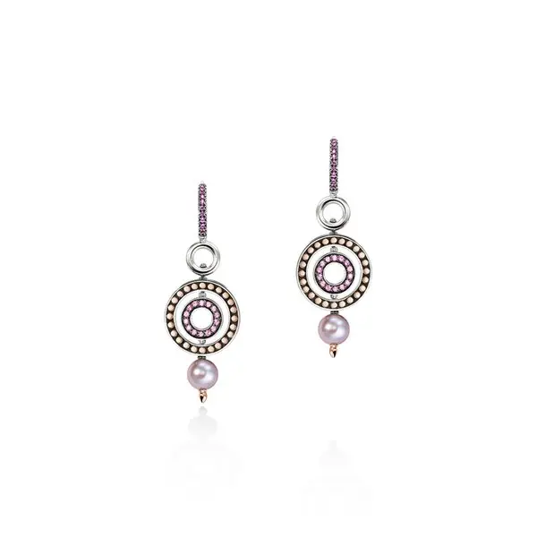 John Hardy Moon Door Earrings - Silver