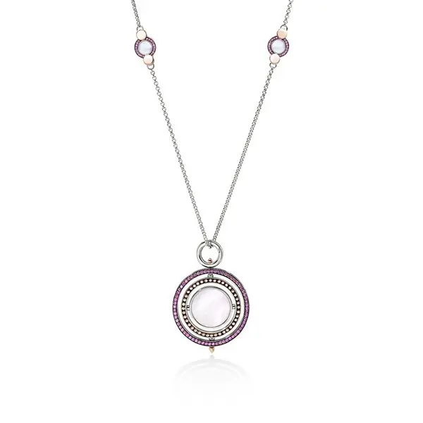 John Hardy Moon Door Necklace - Silver