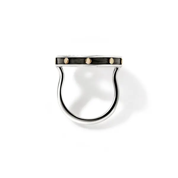 John Hardy Moon Door Ring In Sterling And 18k Gold