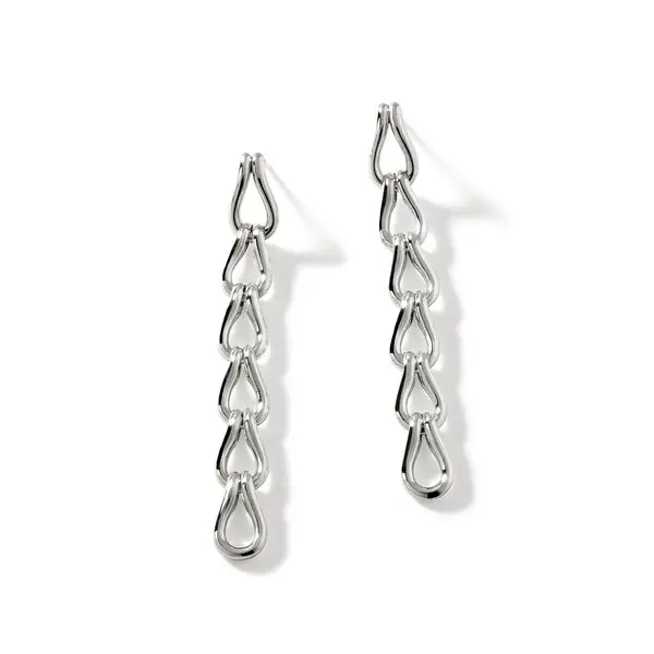 John Hardy Surf Link Earrings