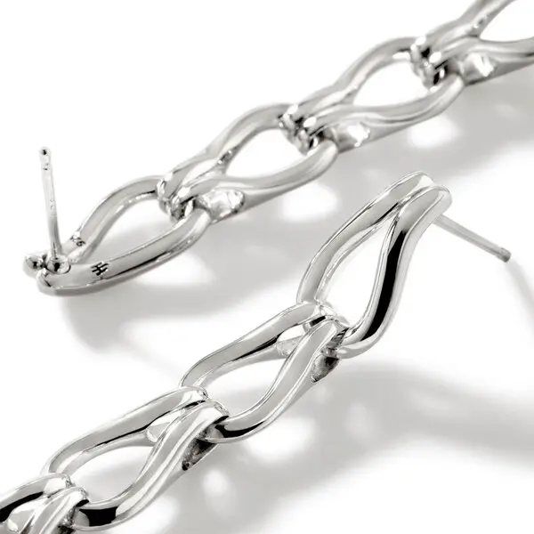 John Hardy Surf Link Earrings