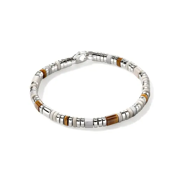 John Hardy Colorblock Bracelet - Silver