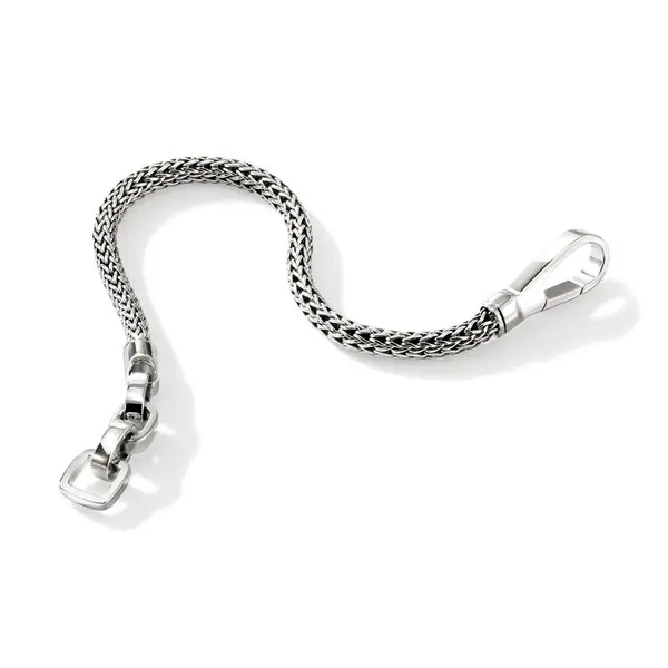 John Hardy Hook Clasp Chain Bracelet 5mm - Sterling Silver