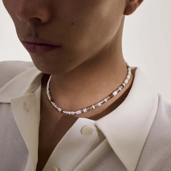 John Hardy Colorblock Choker Necklace