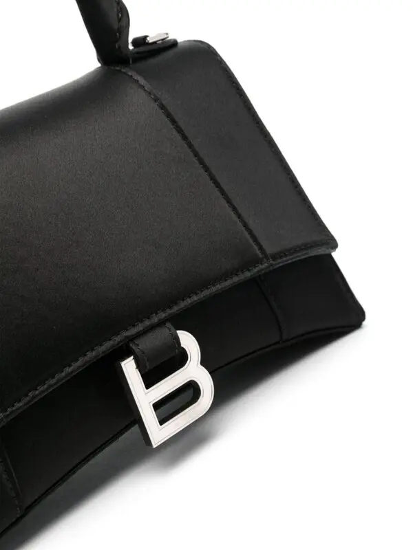 Balenciaga Small Hourglass Tote Bag - Black