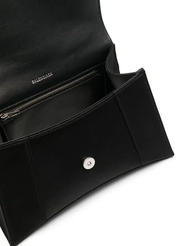 Balenciaga Small Hourglass Tote Bag - Black