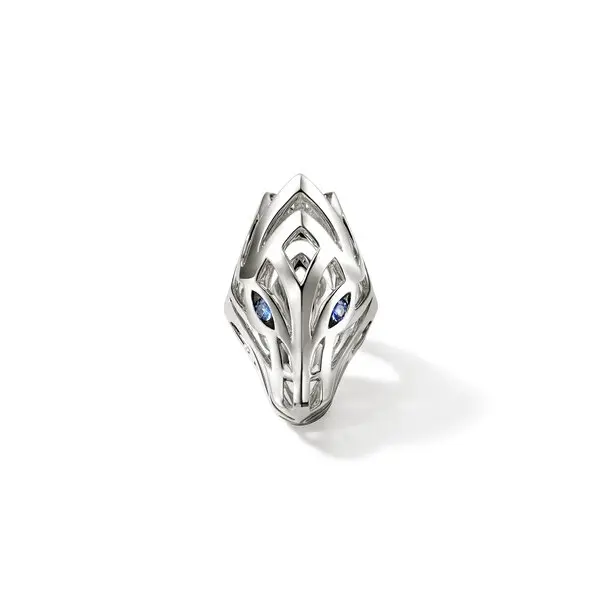 John Hardy Naga Saddle Ring - Sterling Silver