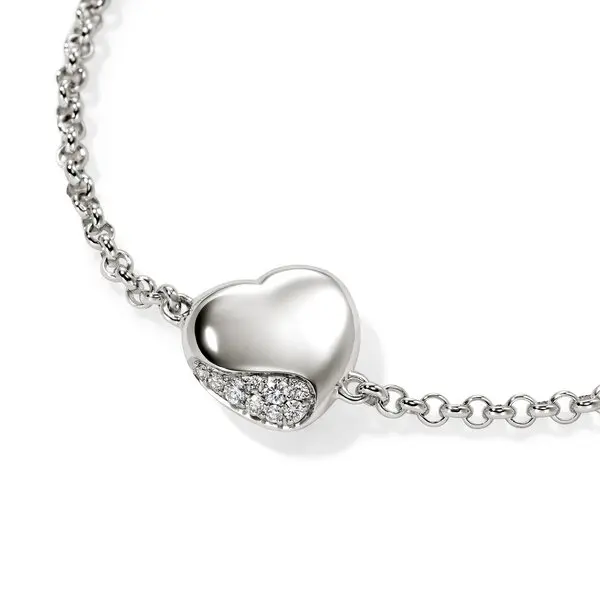 John Hardy Pebble Heart Bracelet