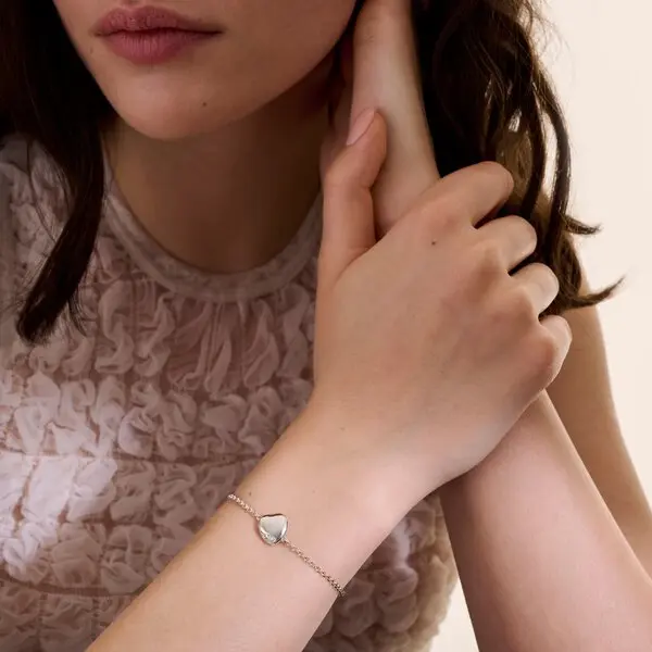 John Hardy Pebble Heart Bracelet