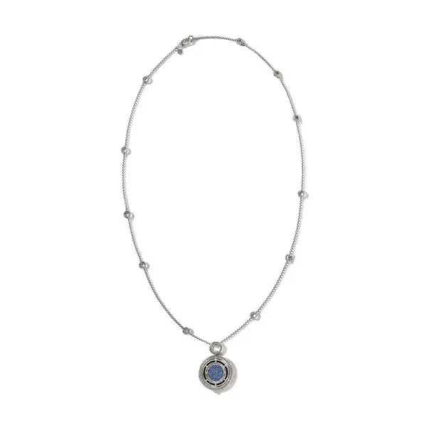 John Hardy Moon Door Necklace Pav