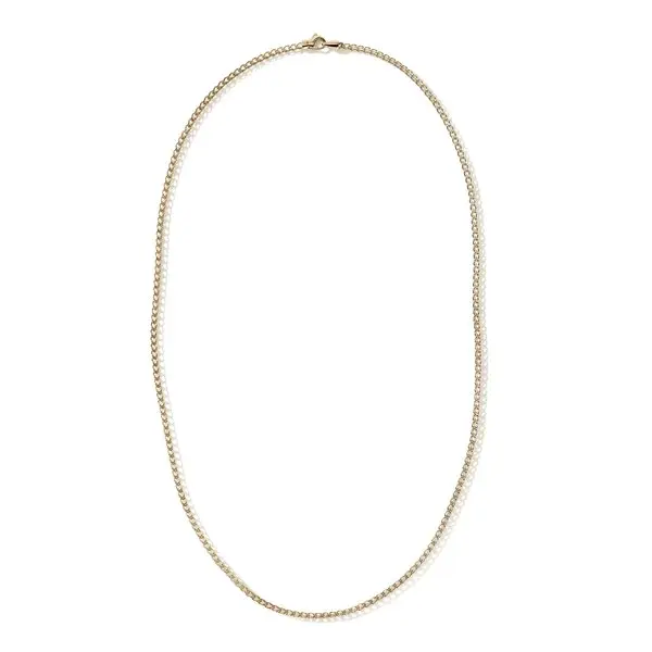 John Hardy Surf Necklace 2.3mm In 14k - Gold