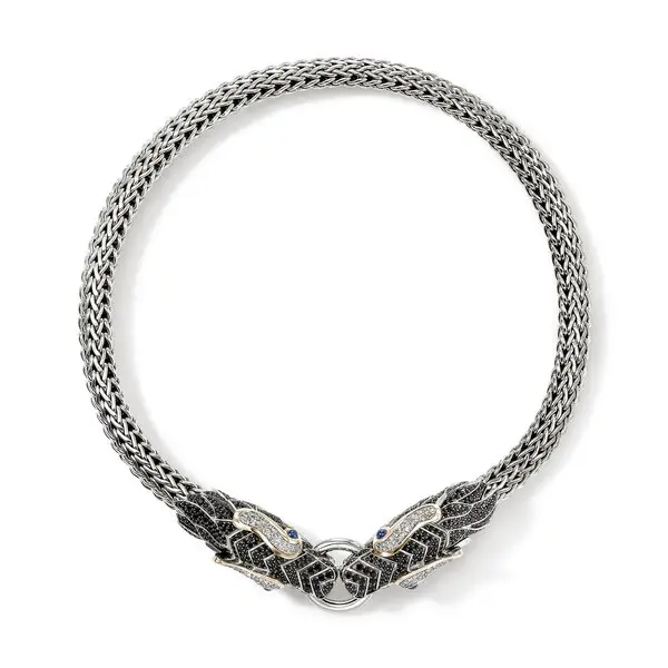 John Hardy Naga Choker - Silver