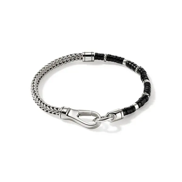 John Hardy Heishi Chain Bracelet - Sterling Silver