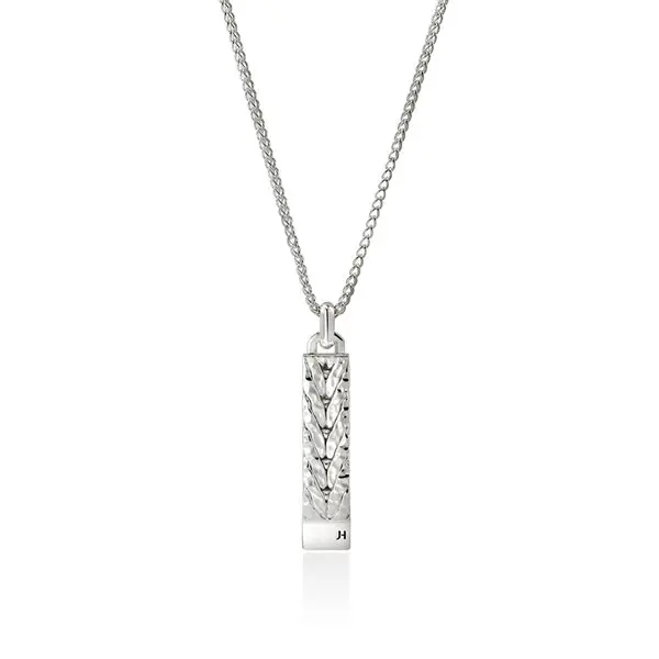 John Hardy Hammered Pendant Necklace