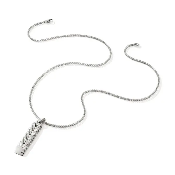 John Hardy Hammered Pendant Necklace