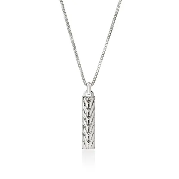 John Hardy Hammered Pendant Necklace