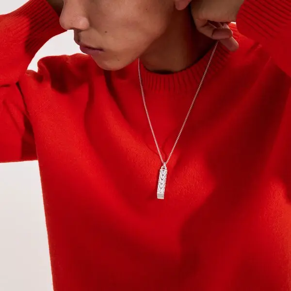 John Hardy Hammered Pendant Necklace