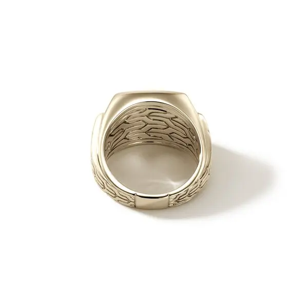 John Hardy Carved Signet Ring