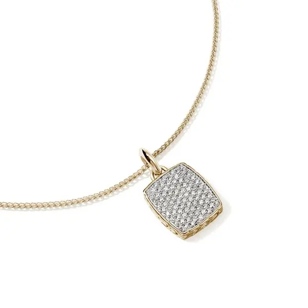 John Hardy Tag Pendant Necklace