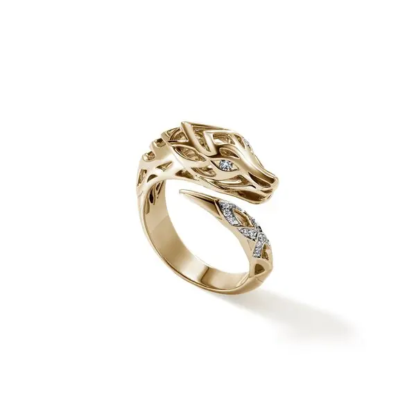 John Hardy Naga Diamond Ring