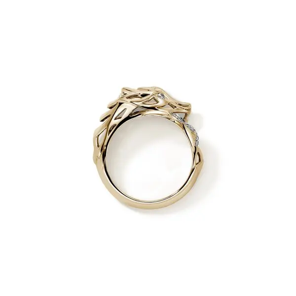 John Hardy Naga Diamond Ring