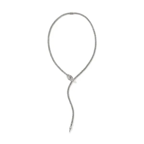 John Hardy Naga Y Necklace, 4.4mm - Sterling Silver