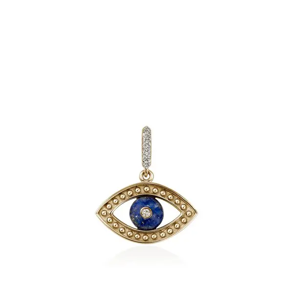 John Hardy 14k Yellow Evil Eye Pendant - Gold