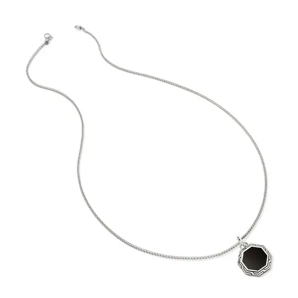 John Hardy Sterling Tag Necklace