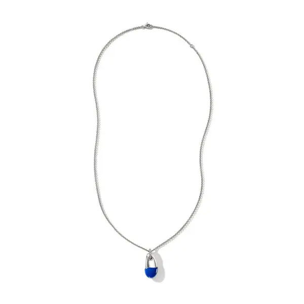 John Hardy Pebble Pendant Necklace