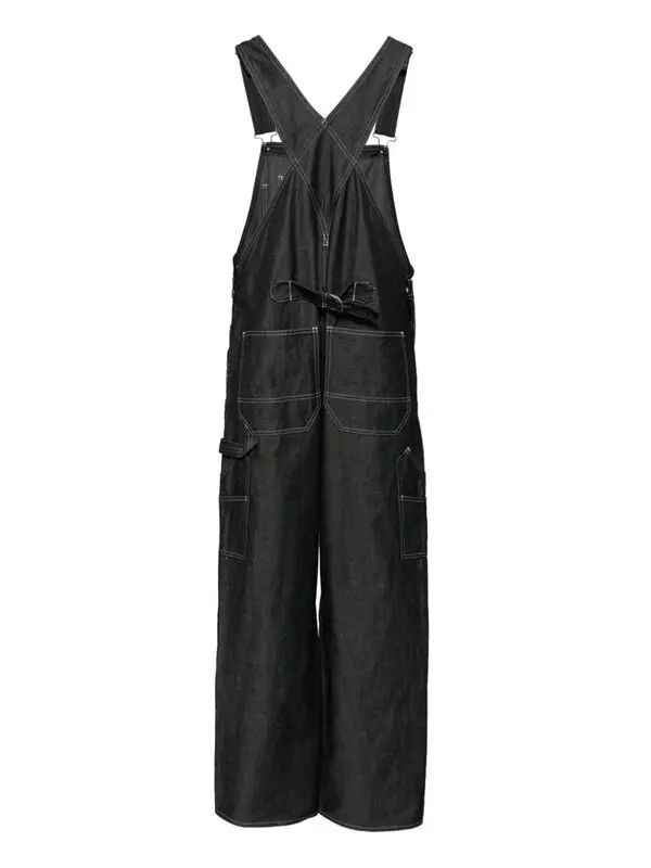 Junya Watanabe Cargo-pockets Denim Overalls