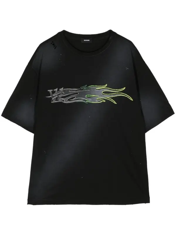 We11Done Graphic-print Cotton T-shirt