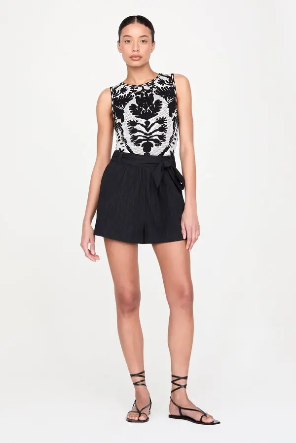 MARIE OLIVER Melba Tank - Obsidian