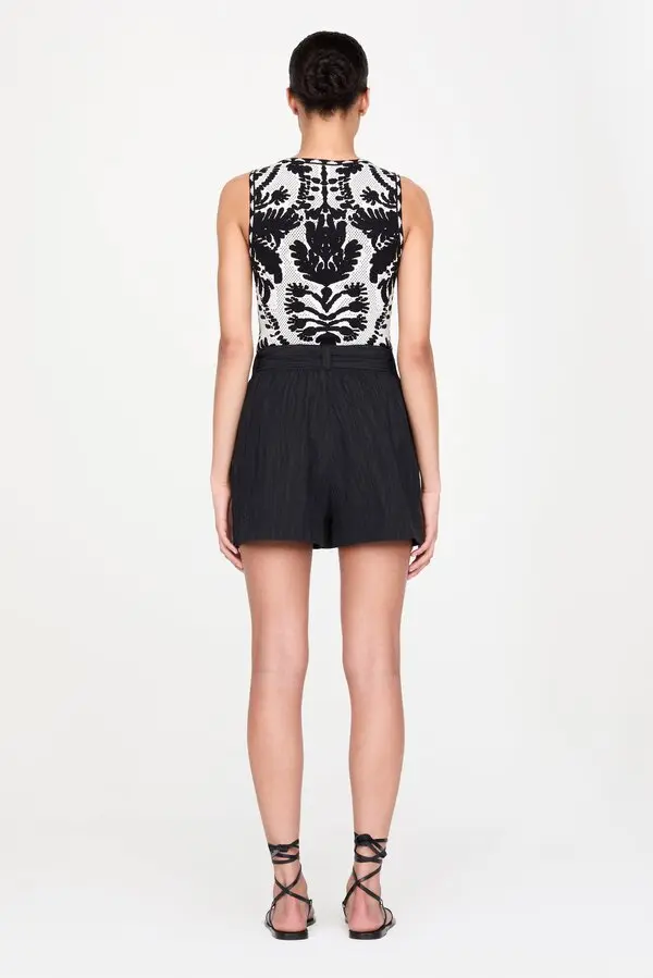 MARIE OLIVER Melba Tank - Obsidian