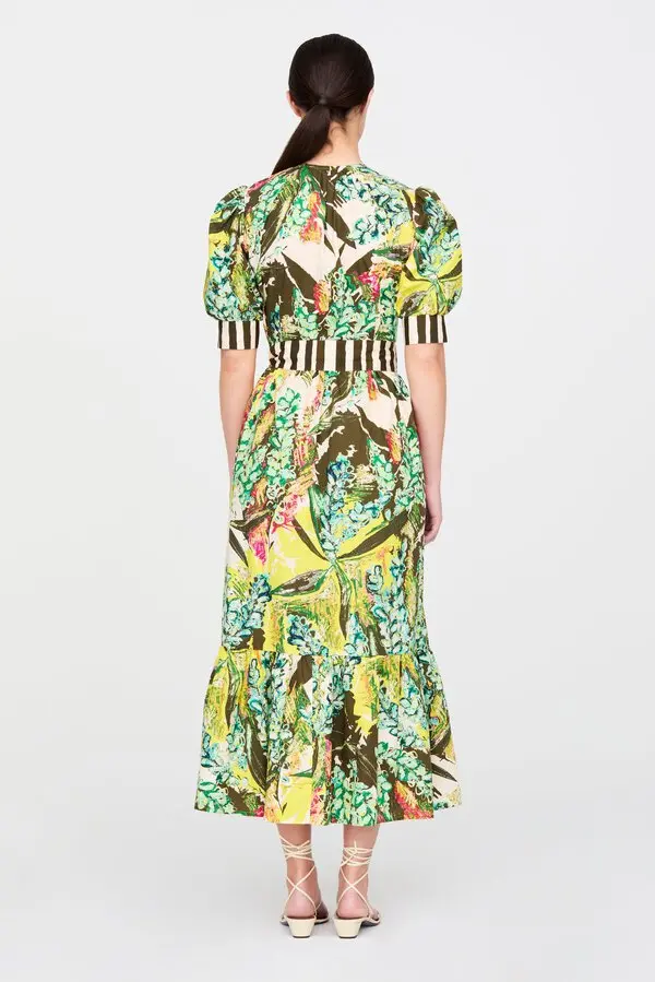 MARIE OLIVER Rita Wrap Dress - Eden