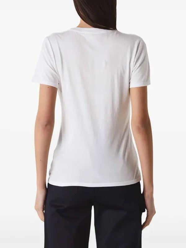 NILI LOTAN Mariela Crewneck T-shirt - White