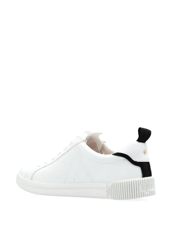 Kate Spade New York Signature Low Top Sneakers - White