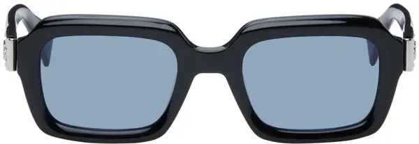 Vivienne Westwood Black Small Square Sunglasses In 001 - 43% Off