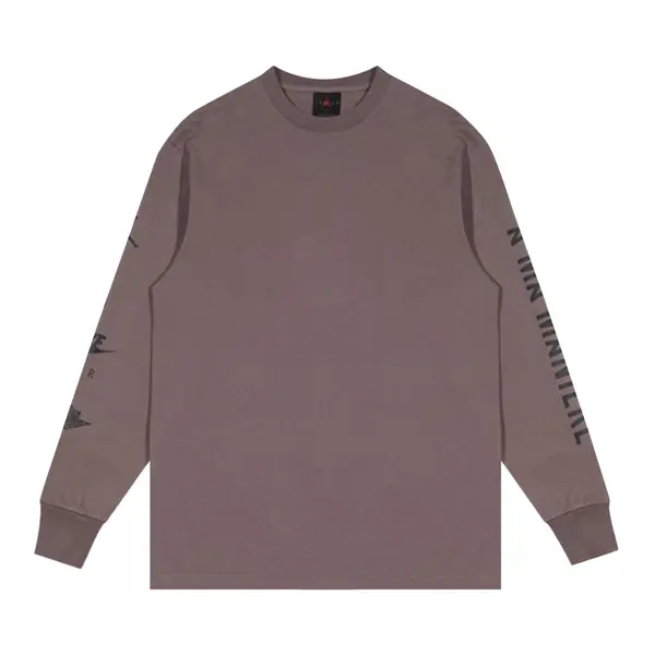 JORDAN X A Ma Maniére Long-sleeve T‑shirt 'clay - Purple