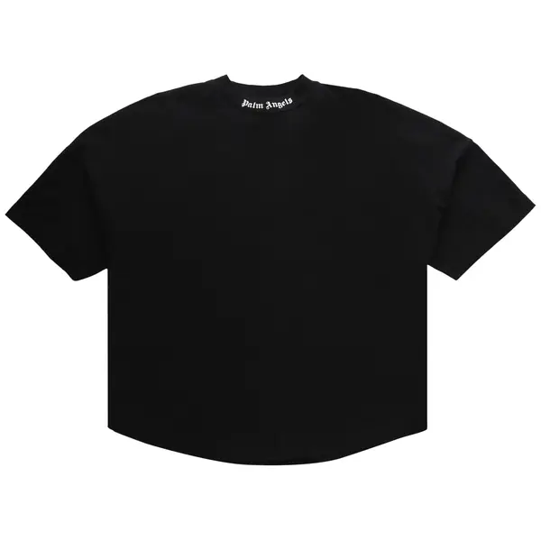 Palm Angels Classic Logo Over Tee /white - Black