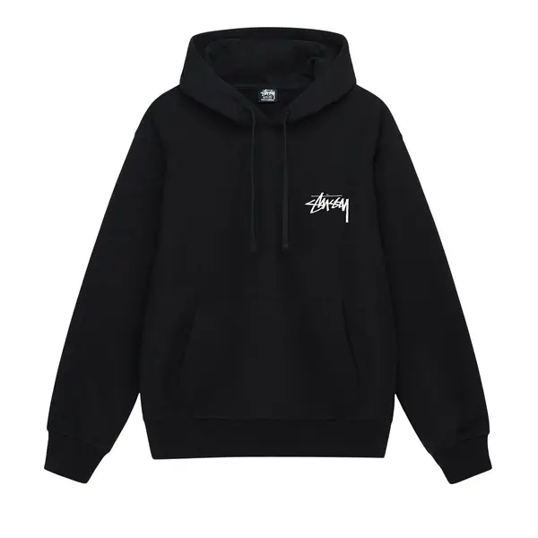 StÜssy Diced Out Hoodie - Black