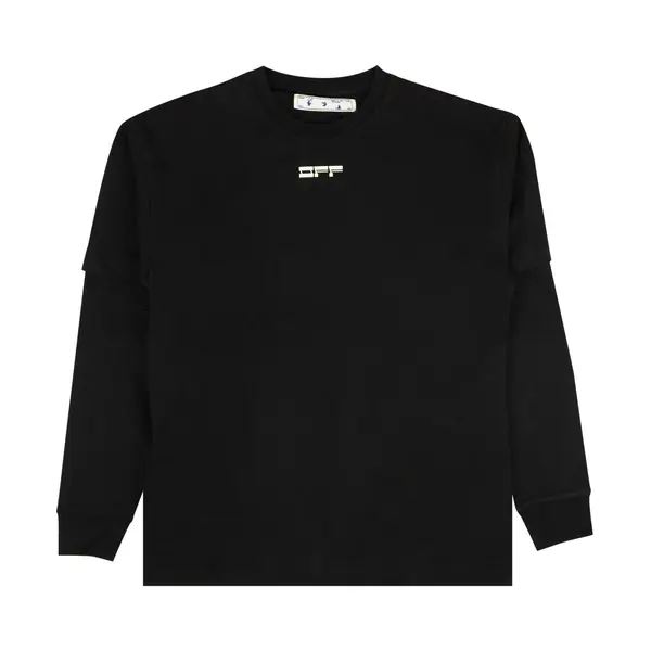 Off-White Cotton Masked Face T-shirt