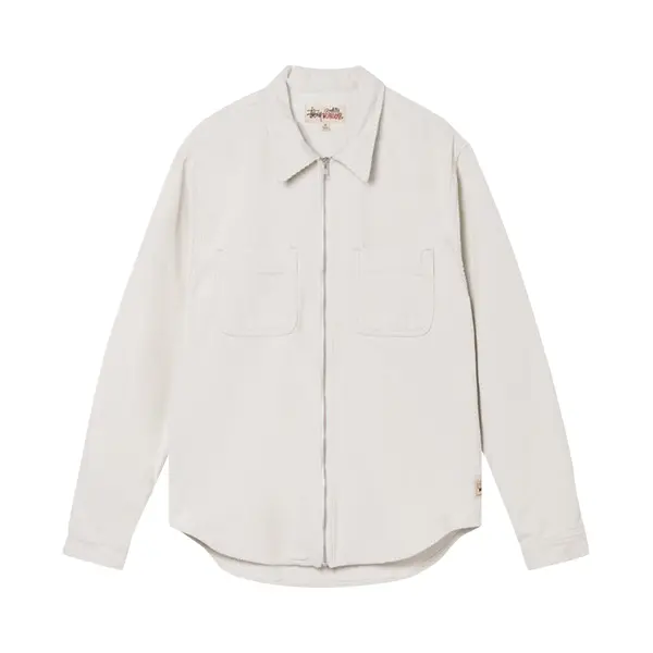 StÜssy Wide Wale Cord Zip Shirt