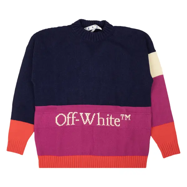 Off-White Color Block Pullover