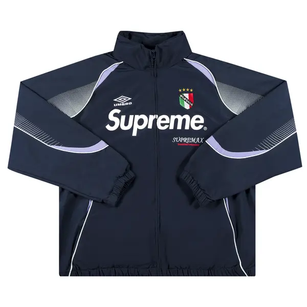 Supreme X Umbro Track Jacket - Blue | Editorialist