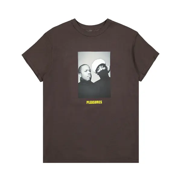 PLEASURES Vocabulary T-shirt - Brown