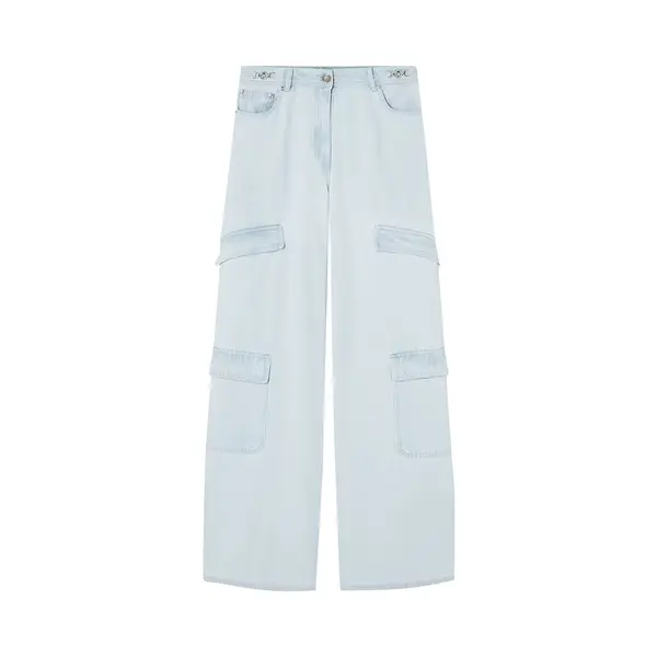 Versace Denim Cargo Pants