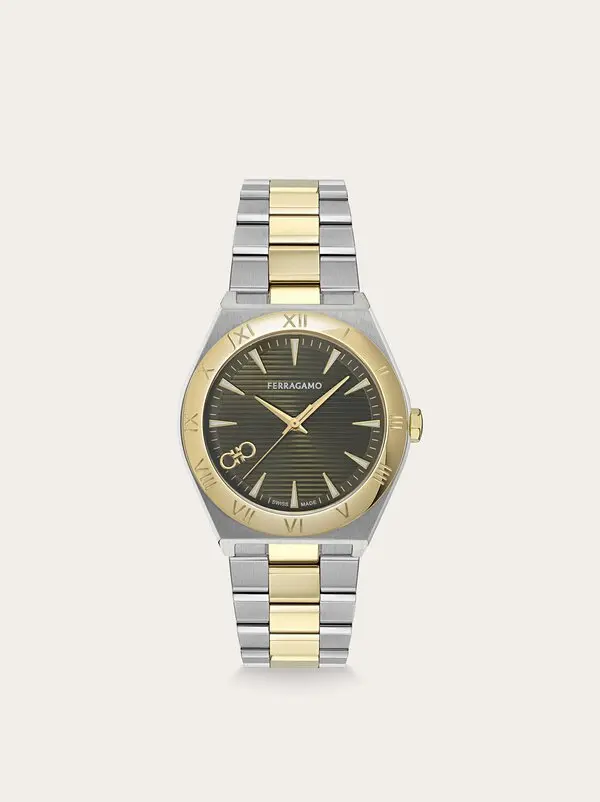 FERRAGAMO Vega Upper East 40mm Bracelet Watch - Silver