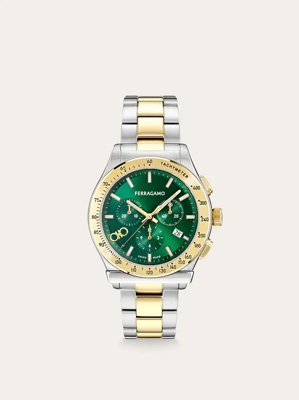 FERRAGAMO 1927 Chronograph Watch - Green