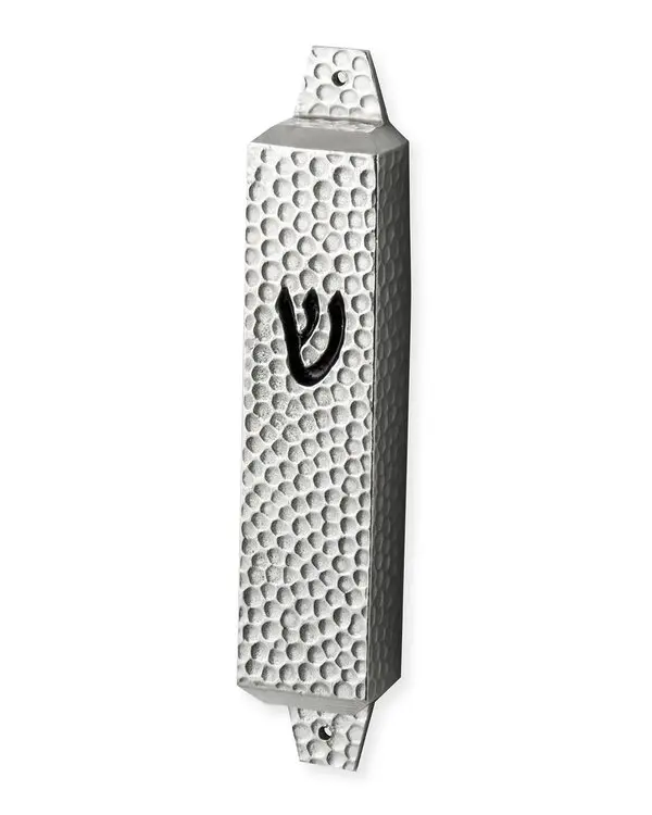 JOY STEMBER METAL ARTS STUDIO Small Lillian Mezuzah - Large Pebble