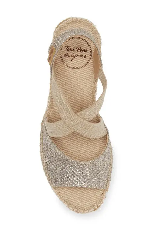 TONI PONS Sol Wedge Espadrille Sandal
